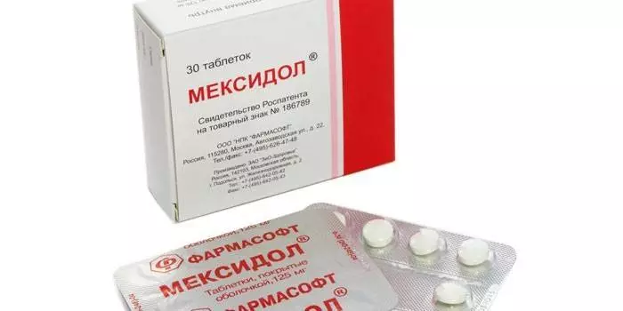 Mexidol tabletės