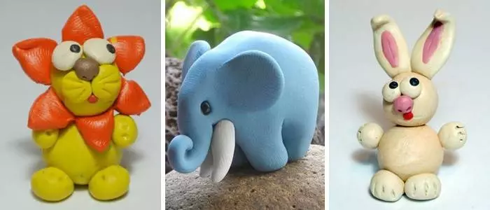 Amatai iš plastilino vaikams su nuotrauka