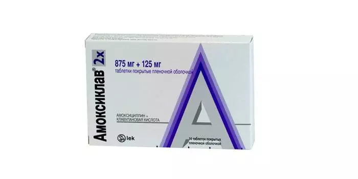 Amoxiclav-drogo por ekstermado