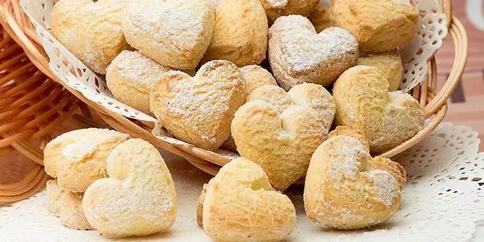 Resèt bonbon shortbread etap pa etap ak foto