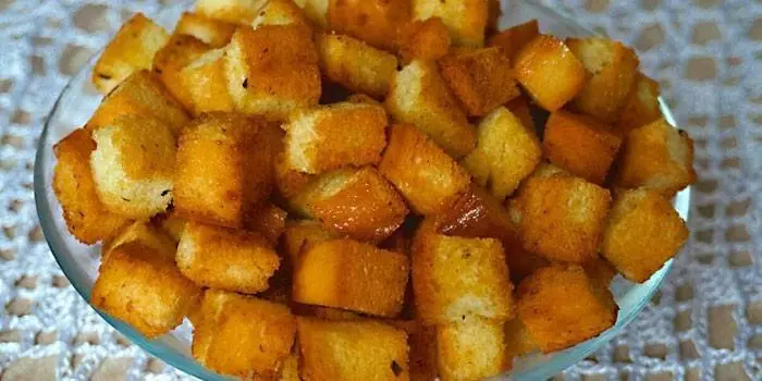 Croutons voor Caesar