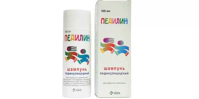 Pediculicidal shampoo Pedilin