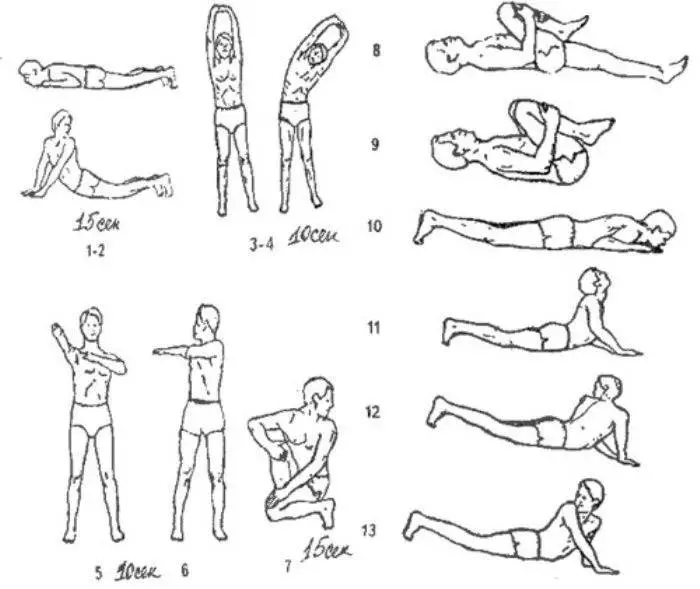 Latihan pikeun beberesih peujit ku cai asin