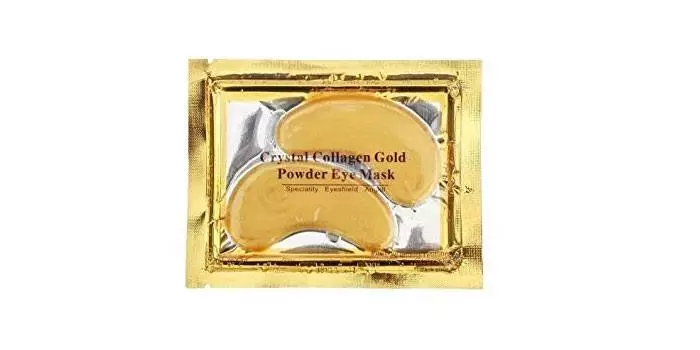 Маска для вачэй Crystal Collagen Gold