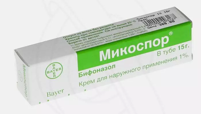 Лихенди дарылоо үчүн Микоспор майы