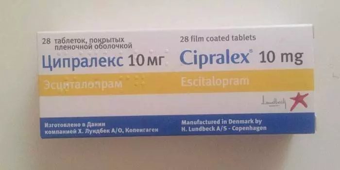 Tablety Cipralex