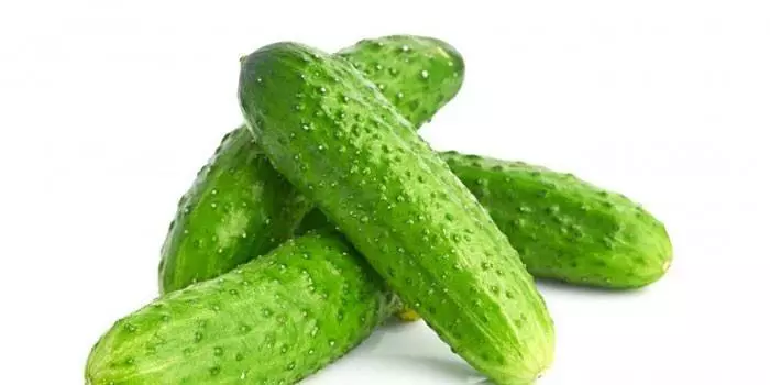 Fresh cucumbers