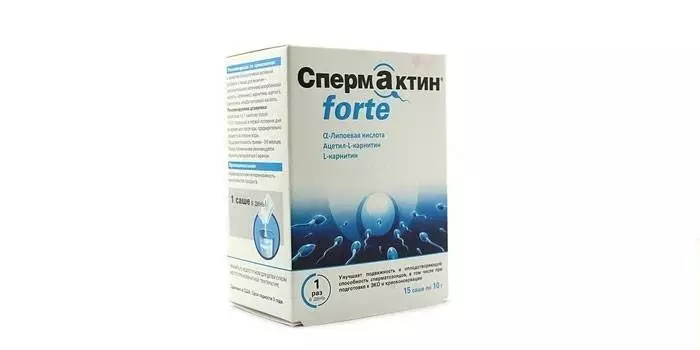 Vidonge vya Spermactin Forte