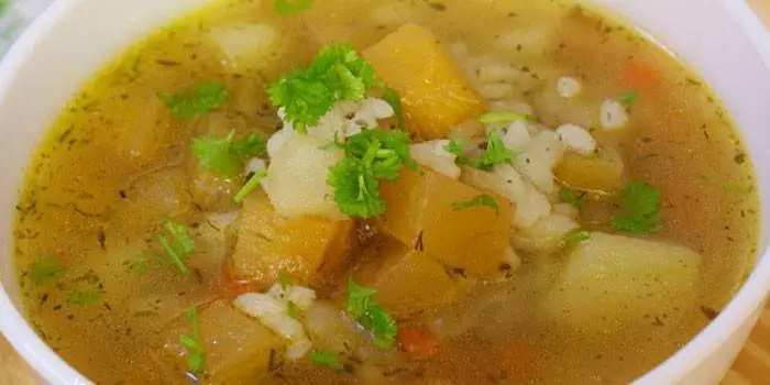 Sopa de verdures