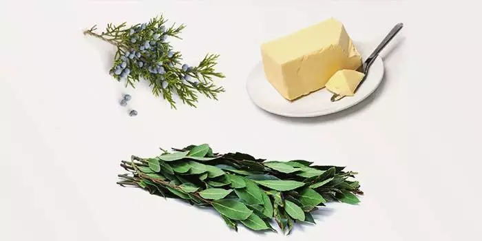 Рецепта за приготвяне на хвойнов мехлем с дафинов лист