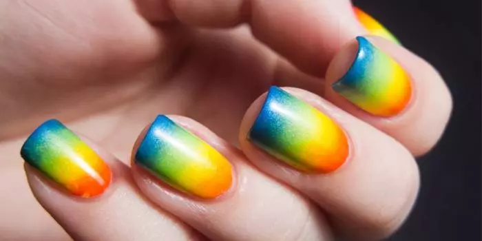 Rainbow gradient