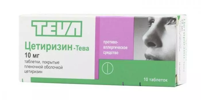 Tablet cetirizine