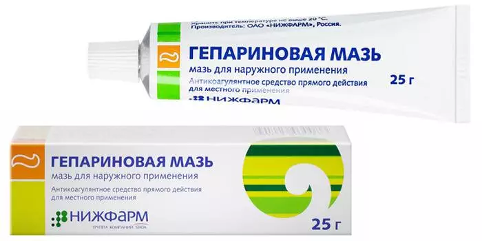 Ointment heparin