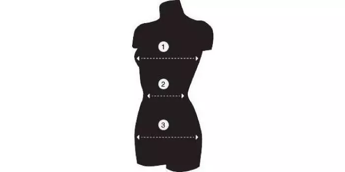 Giysi boyutu için ölçümler