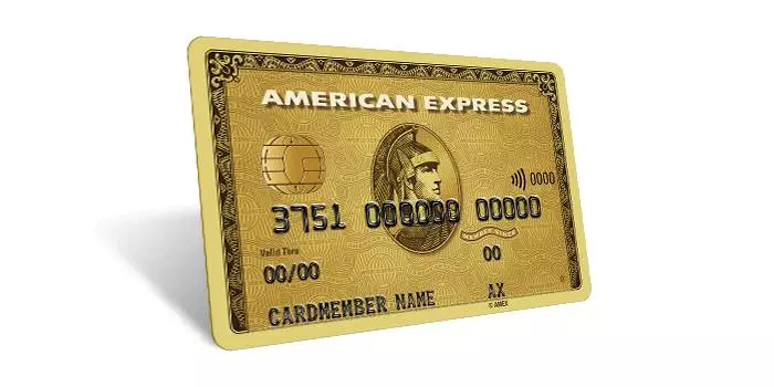 Targeta d'or Russian Standard American Express