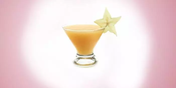Cocktail georgisk fersken