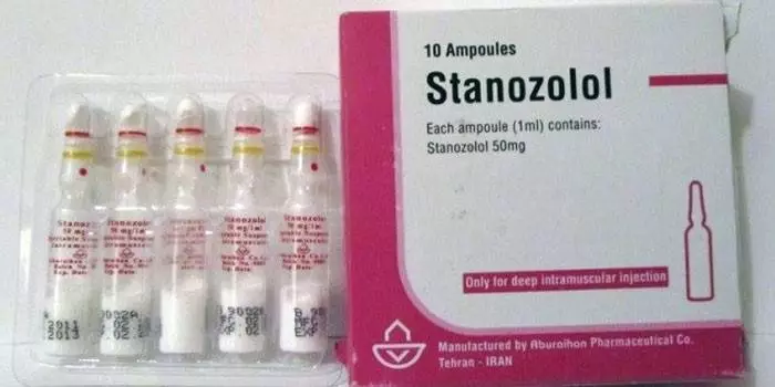 Stanozolol-ampoloj