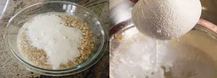 Cuinar gelatina a base de farina de civada i llet