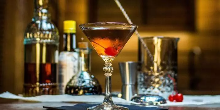 Cocktail manhattan