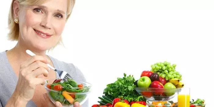 Dietë me menopauzë