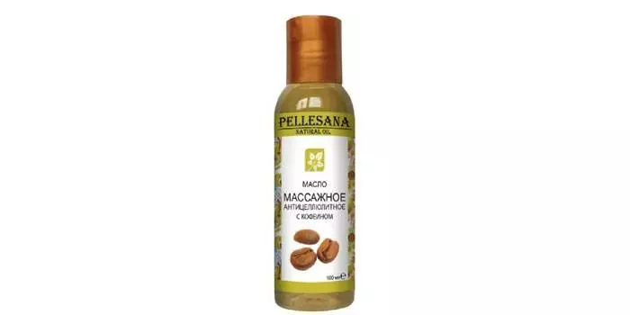 Aceite de masaje con cafeína Pellesana