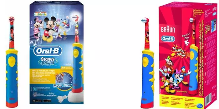 Oral-B မှ Mickey Mouse