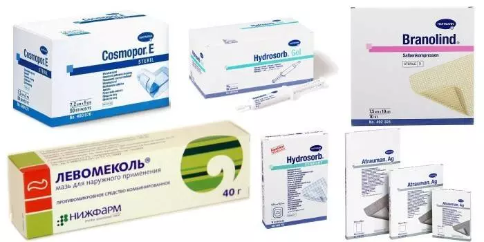 Medicamente pentru tratamentul ulcerelor de presiune