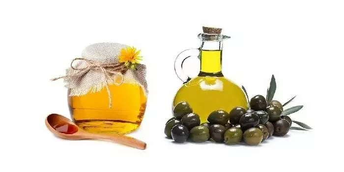 Miel et huile d'olive