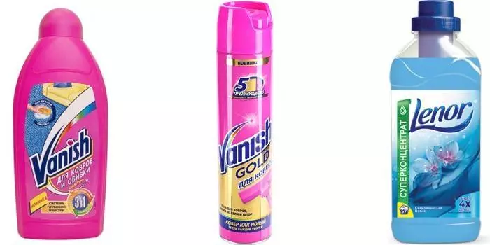 Vanish Active Foam & Lenor Rinse