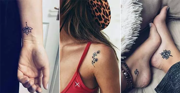 Mga lugar para sa mga tattoo