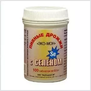 ဆံပင်နှင့်လက်သည်းအတွက် Selenium yeast