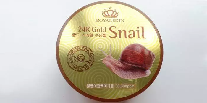 24K златен охлюв от Royal Skin