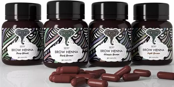 Brow Henna los ntawm Sexy