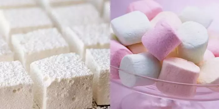 Pastila und Marshmallows