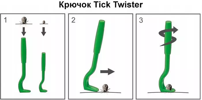 Odkljukajte Twister Hook