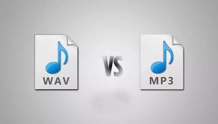 WAV un MP3 formātā