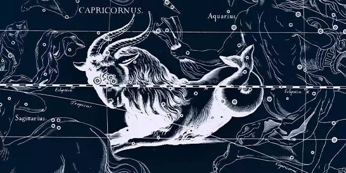 Capricorn constellation