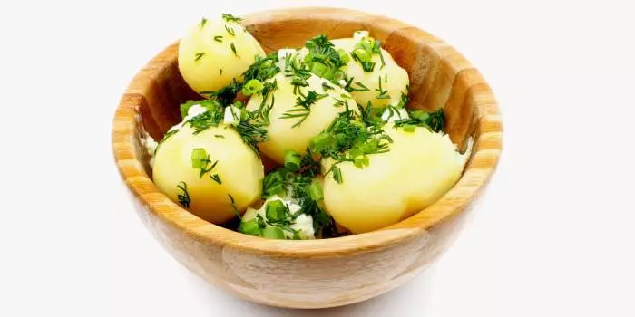 Patates bullides amb herbes