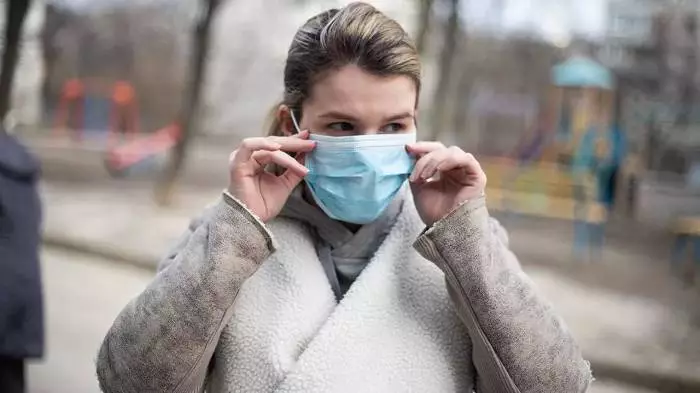 masker van koronavirus