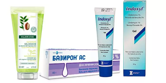 Lihlahisoa tsa benzoyl peroxide