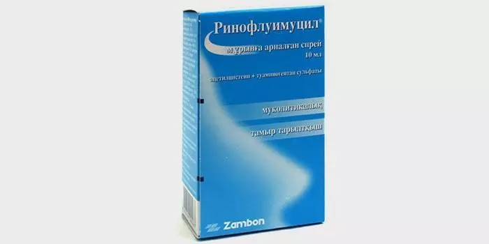 Спрейҳо барои синусит барои табобати бинӣ бо антибиотик: Sinuforte 974_13