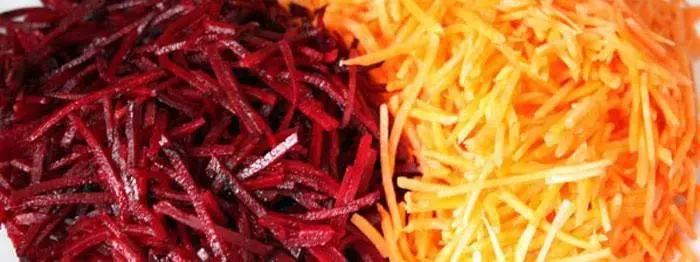 Beetroot with carrots